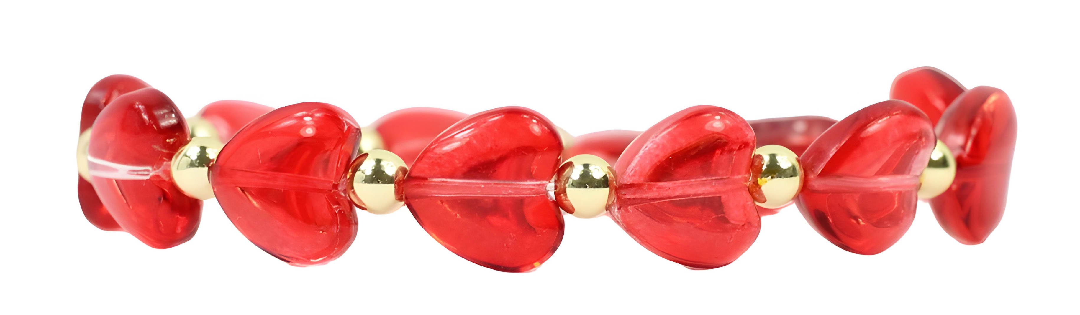 Shelby Stretch Bracelet - Candy Heart - Bourbon and Boweties